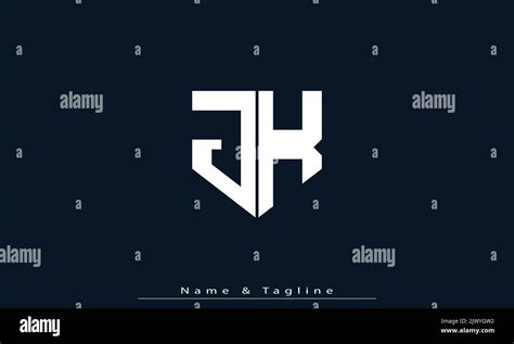 Alphabet Letters Initials Monogram Logo Jk Kj Stock Vector Image And Art Alamy