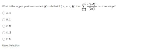 solved what is the largest positive constant k such that if