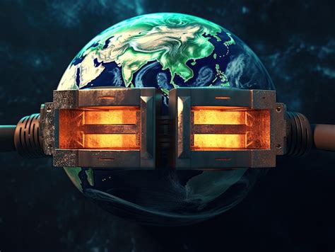 Premium Photo Ethernet Cables Connecting To An Outer World