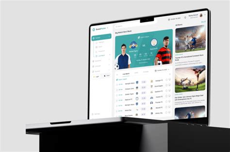 Live Score Sports Dashboard Ux And Ui Kits Websites Ft Dashboard And Ui Envato
