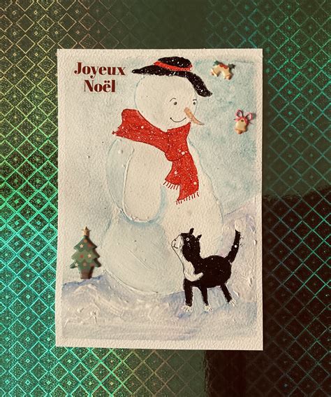 Peinture Carte De Noel