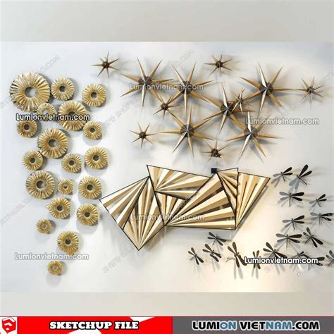 230701 Wall Decor Sketchup 3d Models