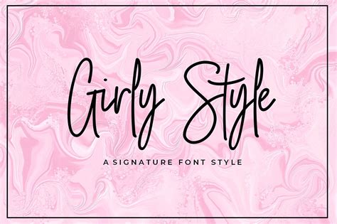 Girly Style Script Font Free Font