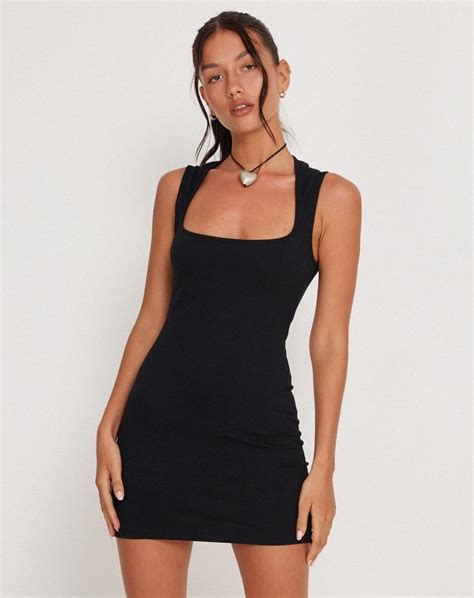 Pin By Sofia౨ৎ On ˚ ⋆ Fashion˚ ⋆ Mini Black Dress Bodycon Mini