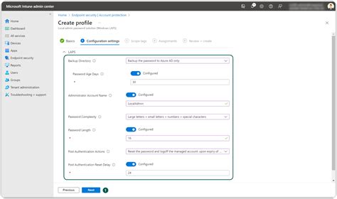 Enable Windows LAPS Management With Microsoft Intune NICKY DE WESTELINCK