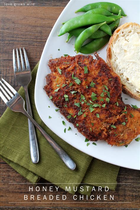 Honey Mustard Breaded Chicken Recipe