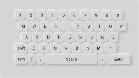 Neumorphism Keyboard Design Keyboard Css Design