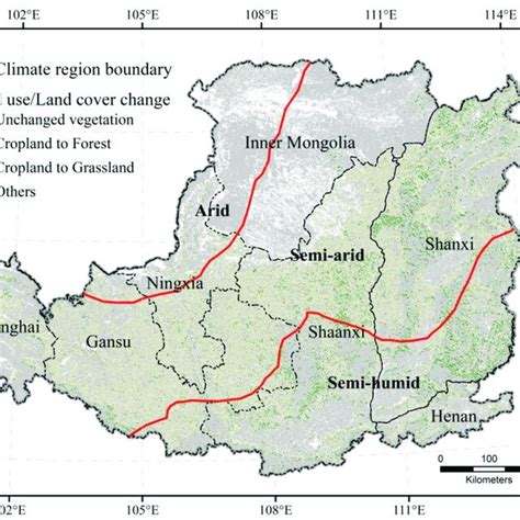 The Spatial Distribution Of Topography A Climate Zones B