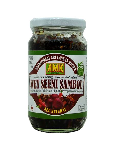 Wet Seeni Sambol Amk 350g