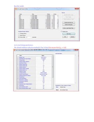 Direct Analysis Method Sap PDF