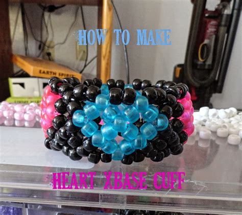 Ooh Piece Of Kandi How To Make Heart Xbase Cuff