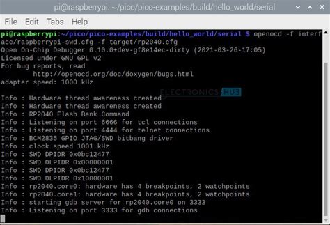 How To Program And Debug Raspberry Pi Pico With Swd