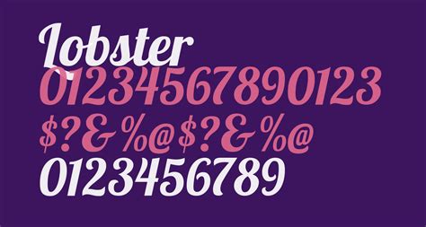Lobster Free Font What Font Is Lobster Free Font What Font Is