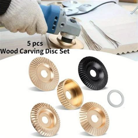 Angle Grinder Wood Carving Disc Set 4 And 4 1 2 Angle Grinder
