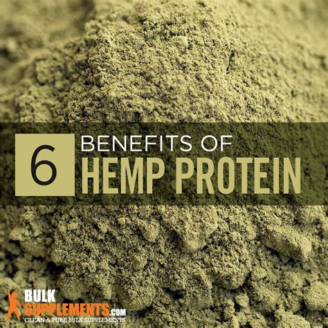 Hemp Protein Benefits Side Effects And Dosage