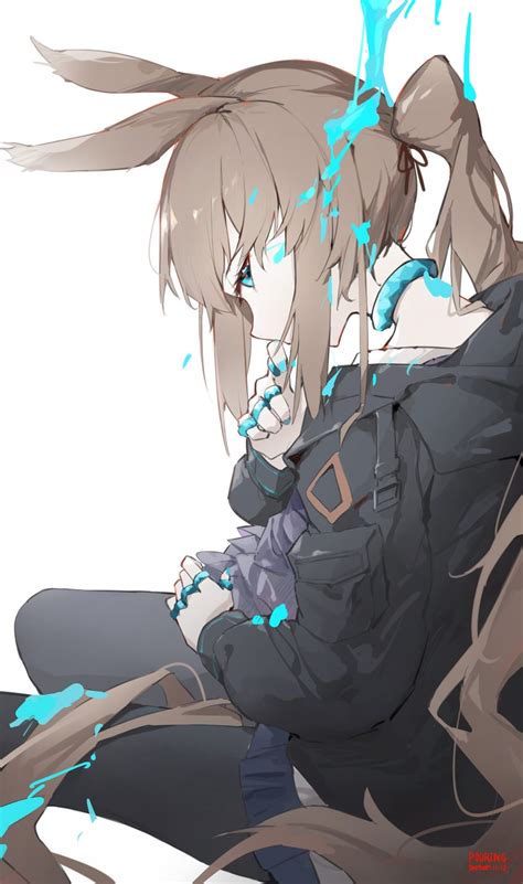 Amiya Arknights Drawn By Sentter Danbooru