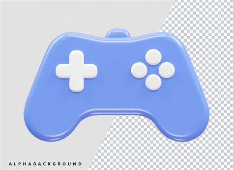 Game Controller Icon 3d Render Psd Eps Graphic By Rabeya · Creative Fabrica