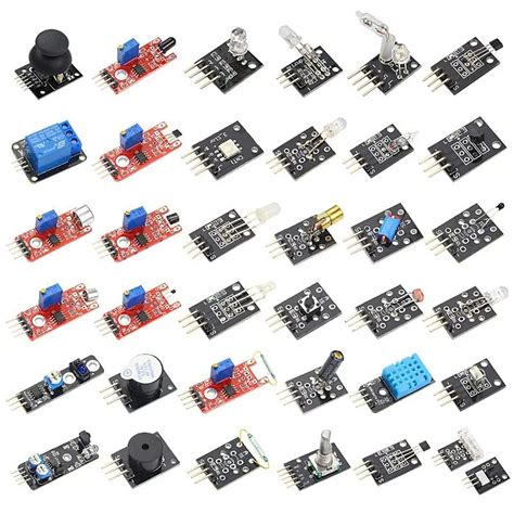 37 In 1 Sensor Module Kit For Arduino Robukart