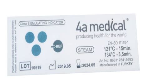 Class 6 Steam Sterilization Indicator At ₹ 10 Unit Palghar Id 22937705762