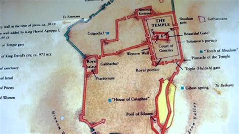 Valley Of Gehenna Map Bible Map Valley Of Hinnom Zyyyky
