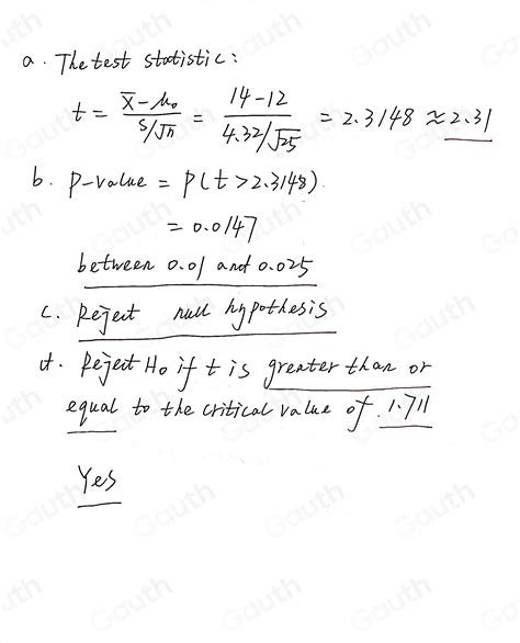 Solved Consider The Following Hypothesis Test H 0 Mu ≤ 12 H A Mu 12