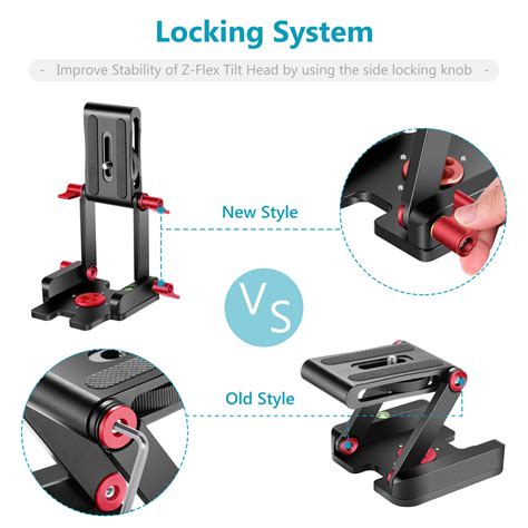 Neewer Upgraded Z Flex Tilt Tripod Head Neewer