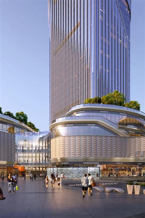 Humen High Speed Railway Station Tod Core Area Development Project Southern District Complex