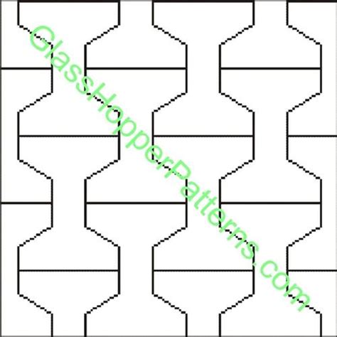 Etched 322 Barbells Glasshopper Patterns Llc