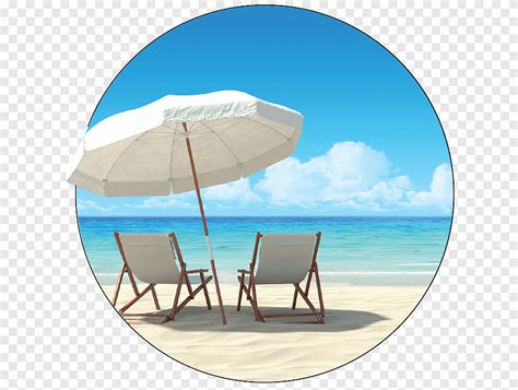 우산 비치 파티오 그늘 의자 우산 바닷가 가구 Png Pngegg