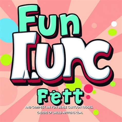 Fun Cartoon Text Effect Premium Ai Generated Image