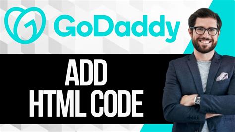 How To Add Html Code To Godaddy Website Builder Youtube