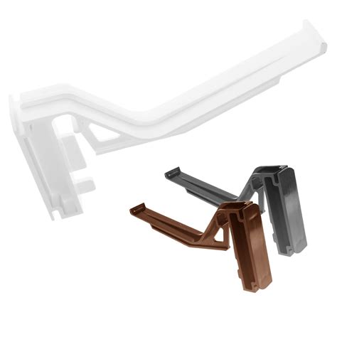 5 X Eurocell Crs 8207 Conservatory Gutter Bracket Truly Pvc