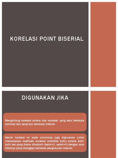 002 B Uji Validitas Dengan Point Biserial Pdf