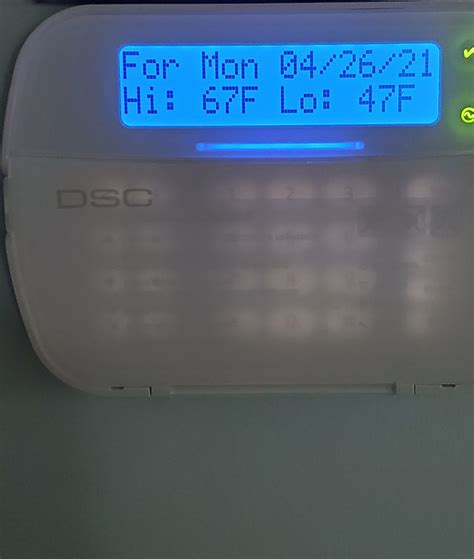 DSC Neo Keypad Alpha Numeric Alliedalarm