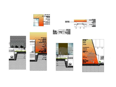 Construction Cuts With Details In Dwg 1 24 Mb Cad Library