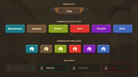 Gui The Stone 2d Gui Unity Assets Codeintra