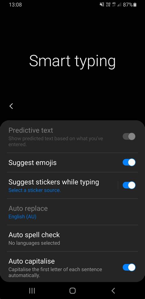 Solved Predictive Text Not Showing After Latest Android Update Version