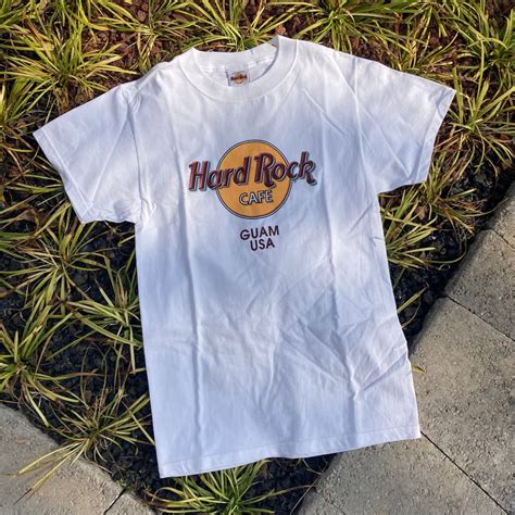 하드락 카페 프린팅 반팔 티셔츠 후루츠패밀리