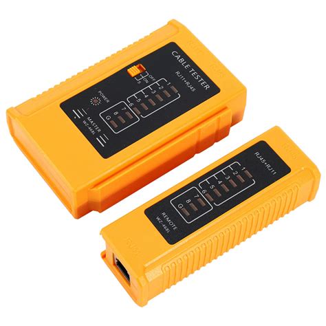 Network Cable Tester Test Tool Rj45 Rj11 Rj12 Cat5 Cat6 Utp Usb Lan Wire Ethernet Cable Tester