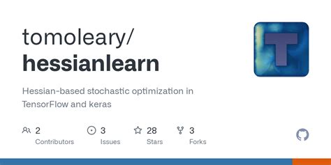 Github Tomoleary Hessianlearn Hessian Based Stochastic Optimization In Tensorflow And Keras