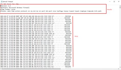 How To Monitor Firewall Activity With The Windows Firewall Log