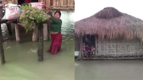 Flood Situation Worsens In Assam Nearly 34000 People Hit In Three