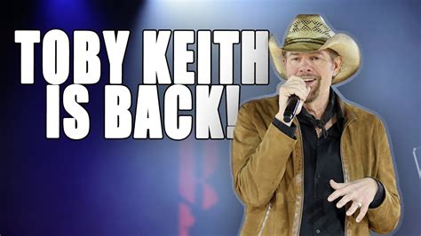 Toby Keith Is Back But Is He Healthy Youtube