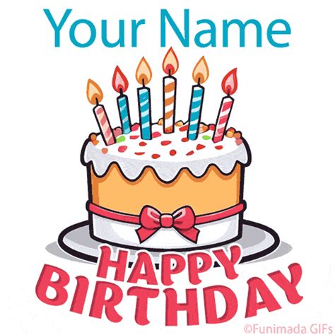 Create A Fun Cartoon Style Birthday  With Your Name Funimada