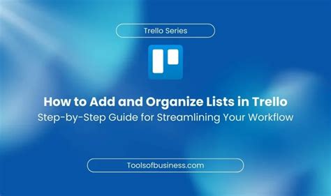 A Complete Guide To Trello Checklists In 2025