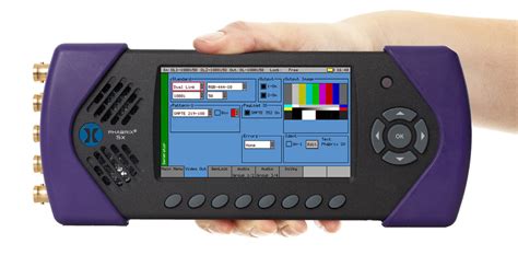 Phabrix Sxd Dual Link 3g Sdi Hd Sdi Sd Sdi Portable Video Test Signal