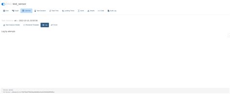 Can T See Failed Sensor Task Log On Webpage Issue Apache