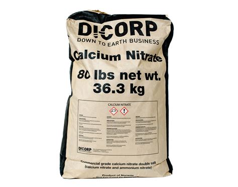 Calcium Nitrate Solid Calcium Nitrate 51 Liquid Used To Increase Soil