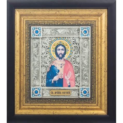 Икона Святой Мученик Евгений 33*30*4,3 см. 510964 (ID#1478793191), цена ...
