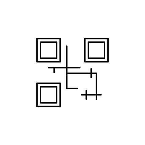 Qr Code Vector Icon Illustration 23200656 Vector Art At Vecteezy
